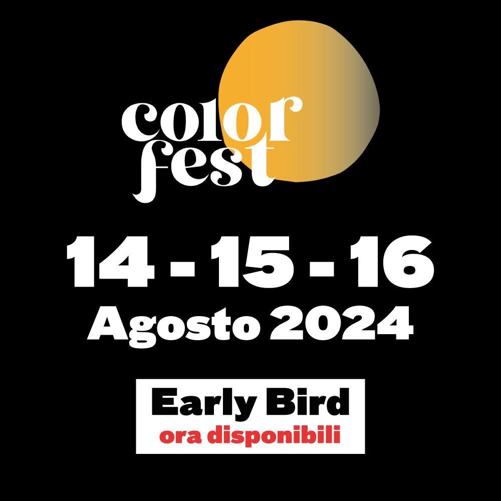 Announcement Color Fest XII | 14 - 15 - 16 August 2024